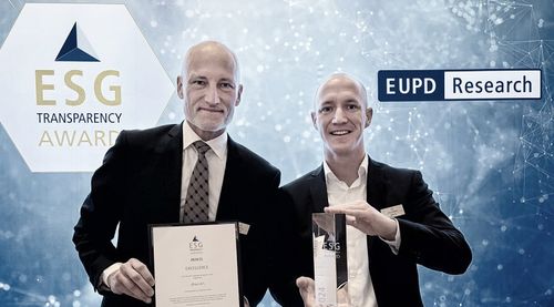 cBrain - cBrain Wins the ESG Transparency Award 2024